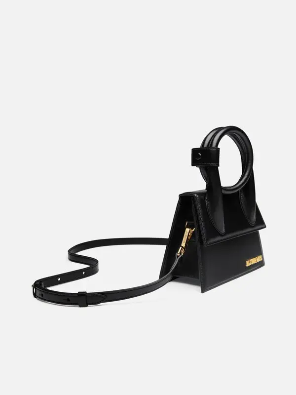 Jacquemus The Knot Chiquito Handbag - Black