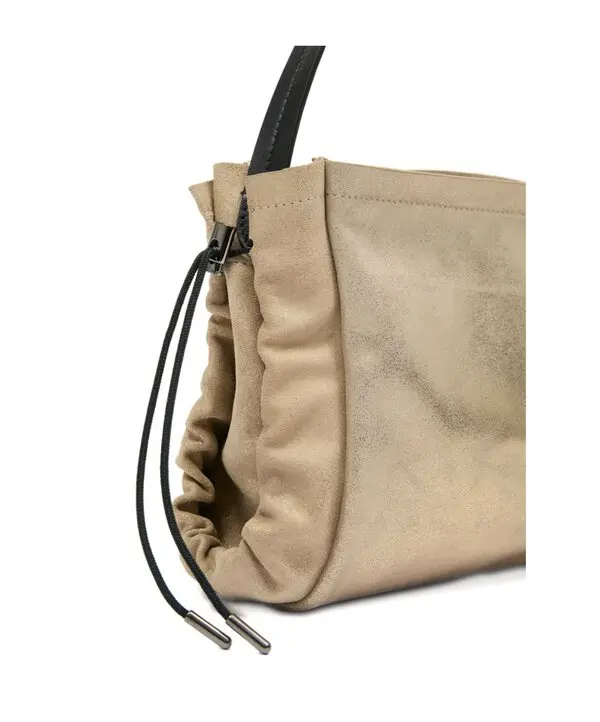 MAISON MARGIELA Drawstring Belt Shoulder Bag - Light Beige