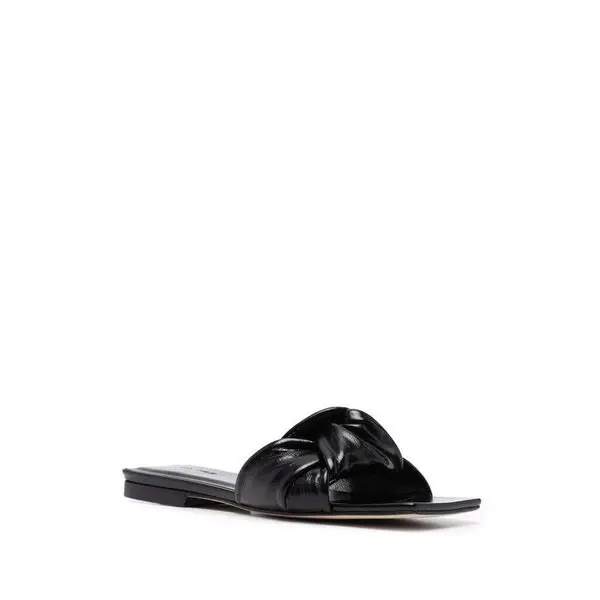 By Far Tied Detail Flat Sandals