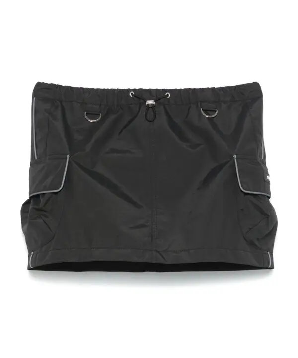 Coperni Cargo Mini Skirt - Black