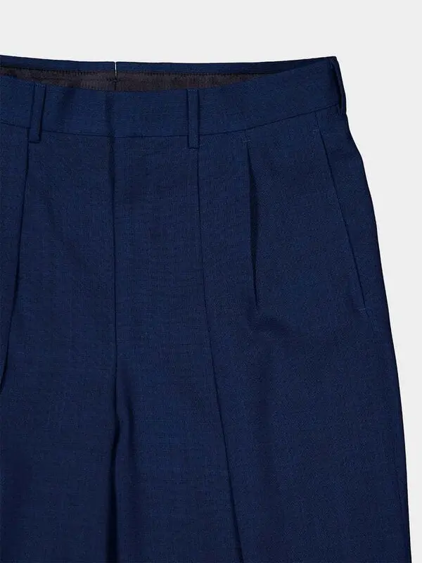 TOM FORD Pleated Trousers - Black