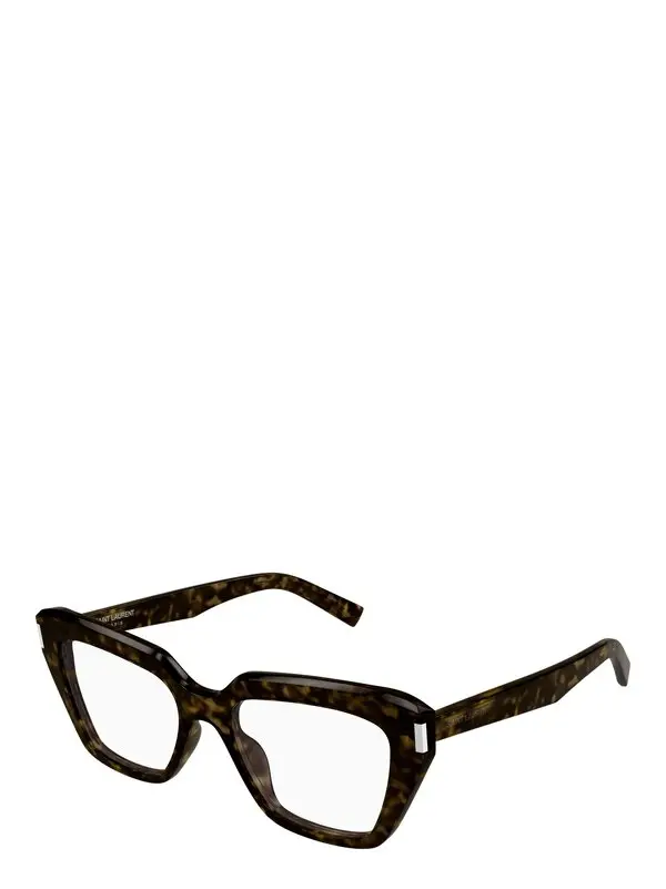 Saint Laurent Geometric Frame Eyeglasses