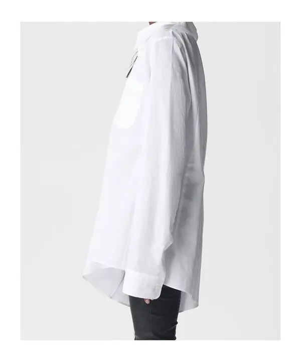ANN DEMEULEMEESTER Off-shoulder Shirt - White