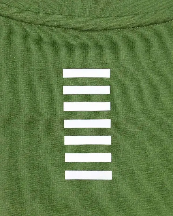 EA7 Logo Printed T-shirt - Green