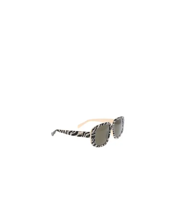 Celine Logo Detailed Sunglasses - Green