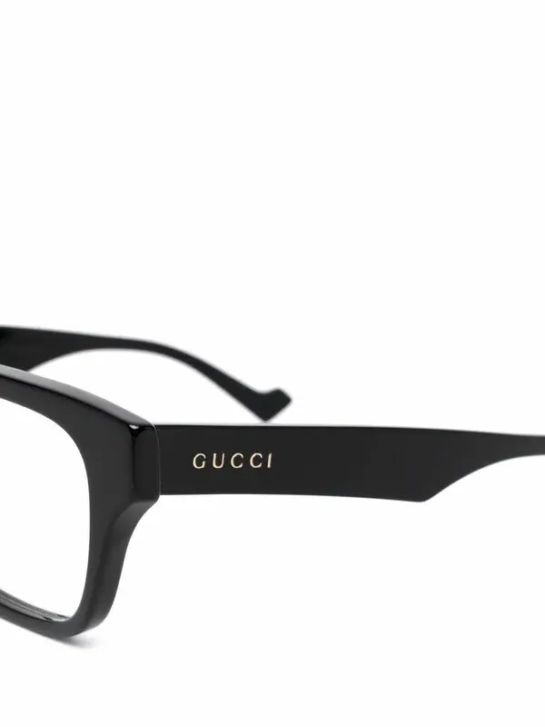 Gucci Square Frame Eyeglasses - Black