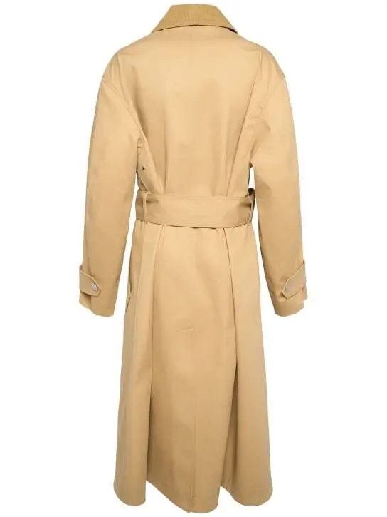 AMI Paris Belted Cotton Windbreaker