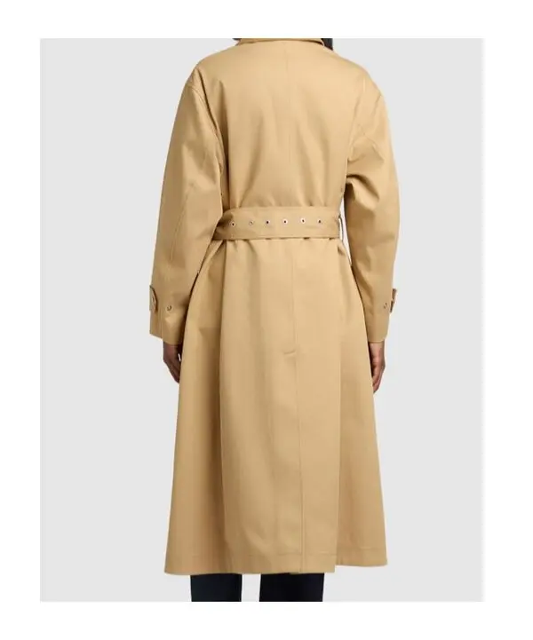 AMI Paris Belted Cotton Windbreaker