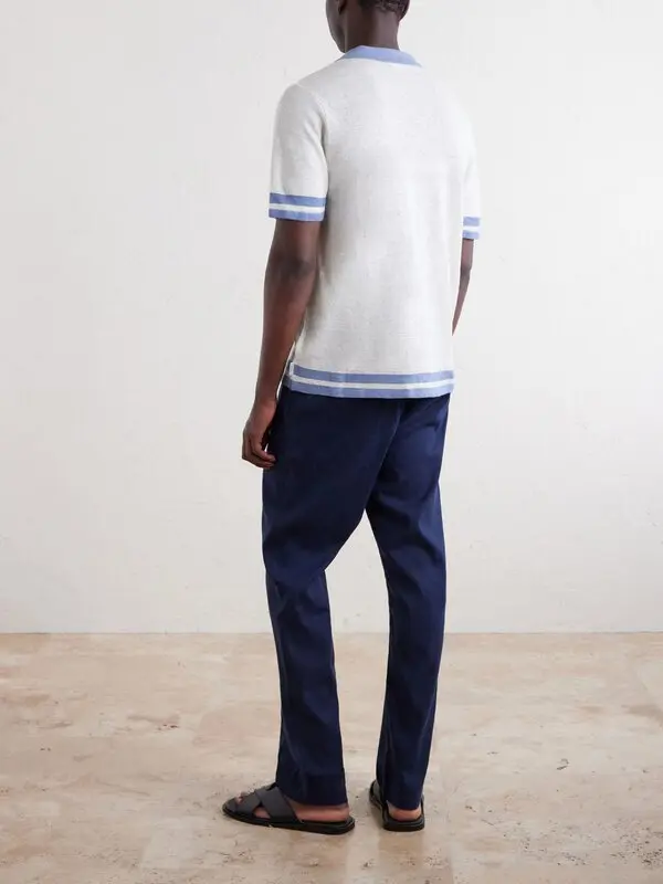 Onia Camp-collar Linen Shirt