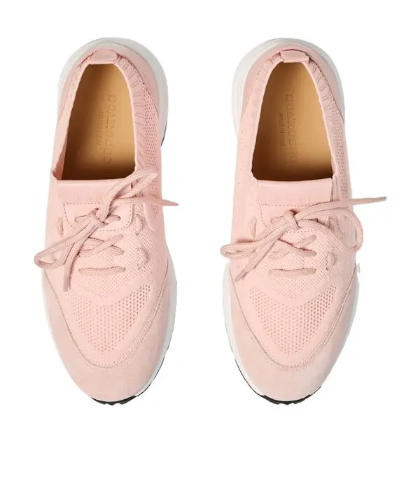 SCAROSSO Robin Lace-up Sneakers - Pink
