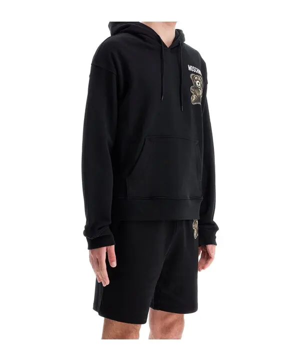 Moschino Teddy Print Hoodie