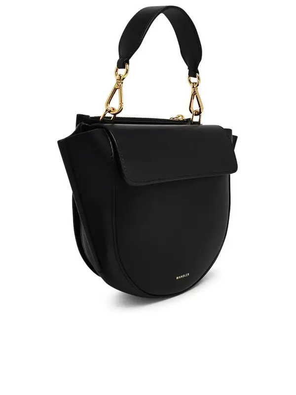 WANDLER Hortensia Mini Shoulder Bag - Black
