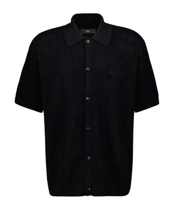 Amiri Crochet Mesh Shirt