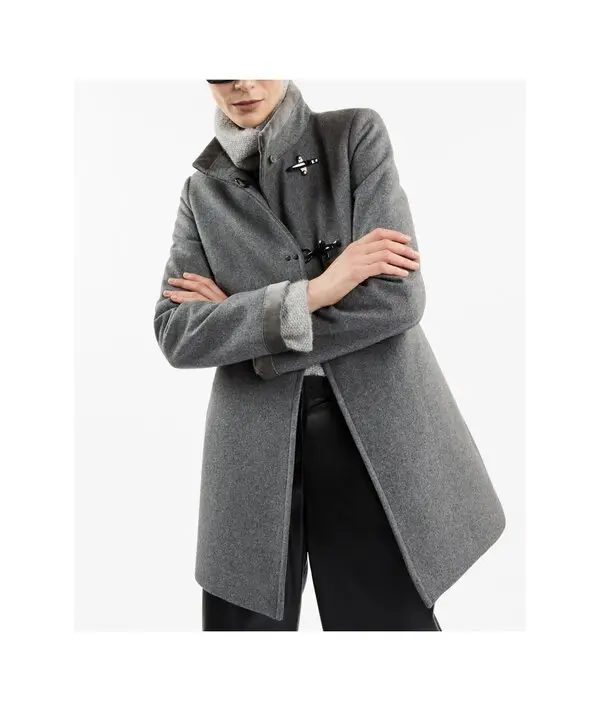 FAY High-neck Jacket - Gray