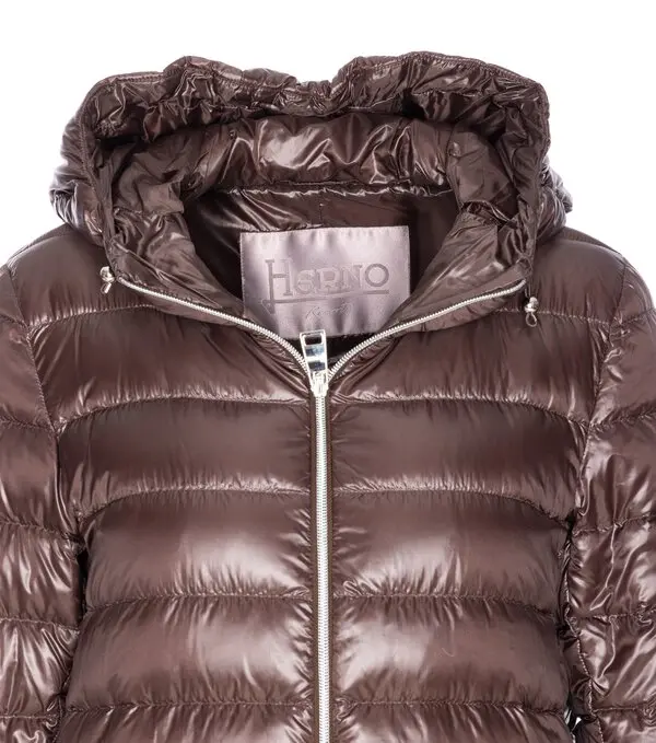 Herno Drawstring Hooded Puffer Jacket