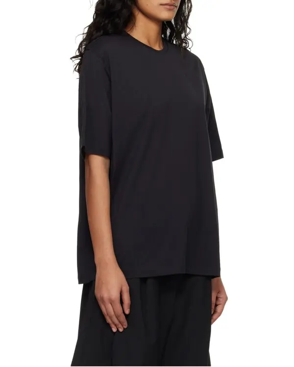 THE FRANKIE SHOP Harper Cotton T-shirt - Black