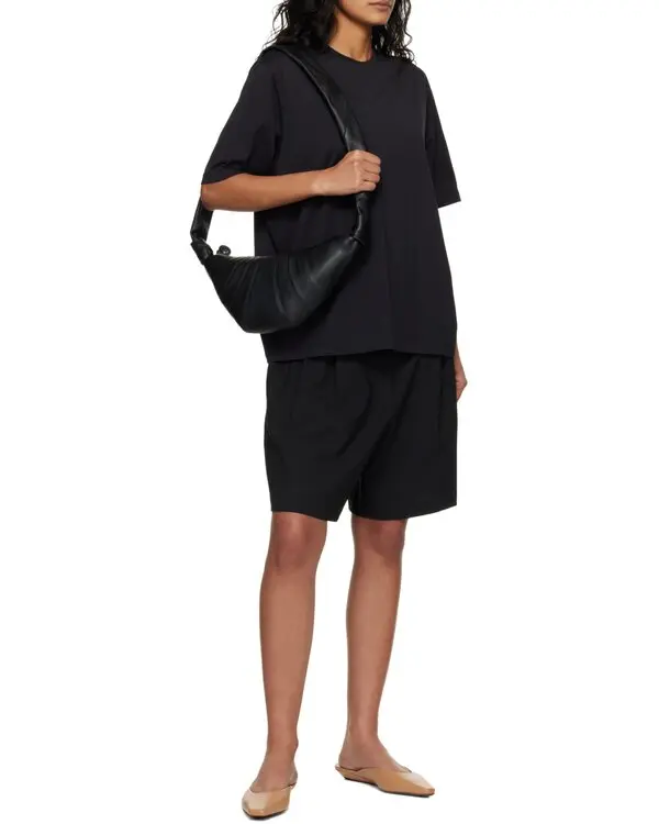 THE FRANKIE SHOP Harper Cotton T-shirt - Black