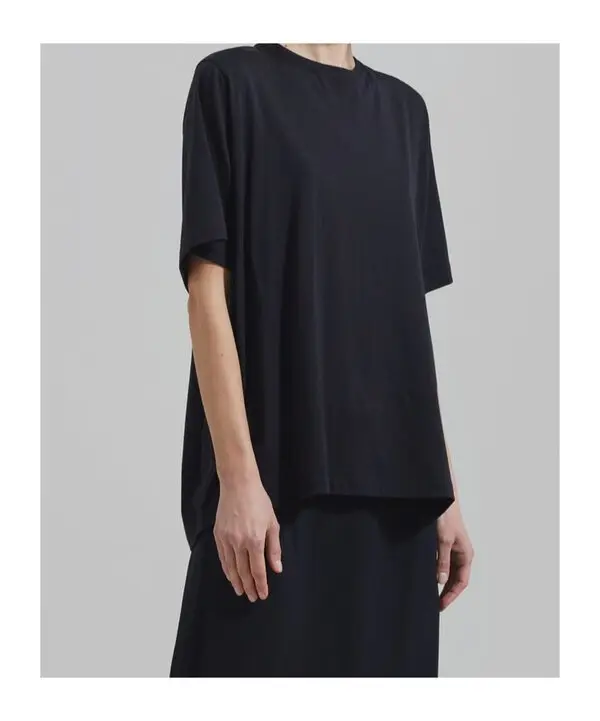 THE FRANKIE SHOP Harper Cotton T-shirt - Black