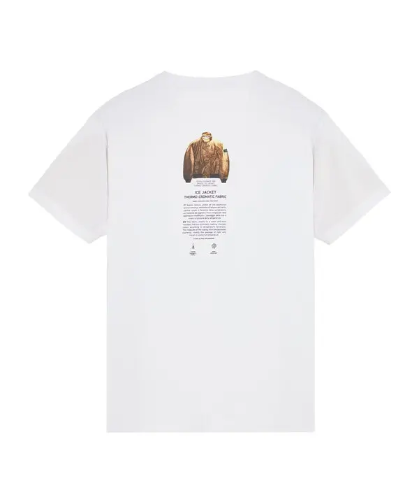 Stone Island Logo Printed Crewneck T-shirt