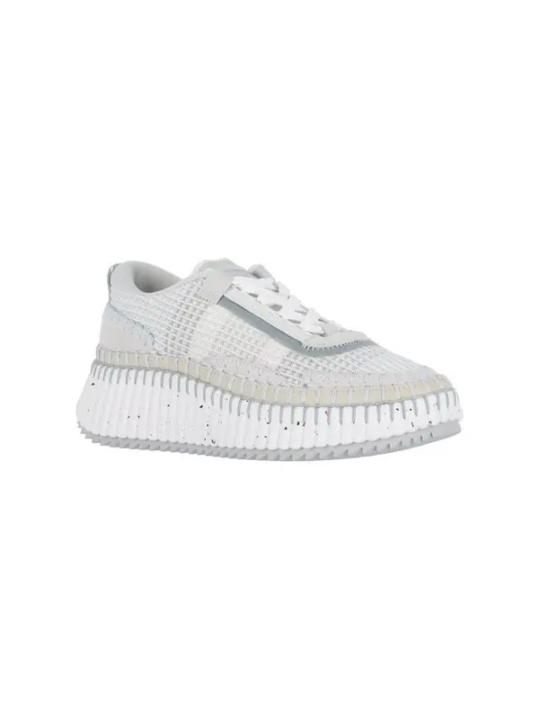 Chloé Nama Lace-up Sneakers