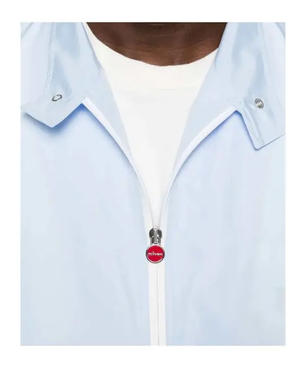Kiton Cima Zip-up Jacket - Blue