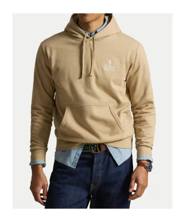 Polo Ralph Lauren Logo Hoodie - Nude