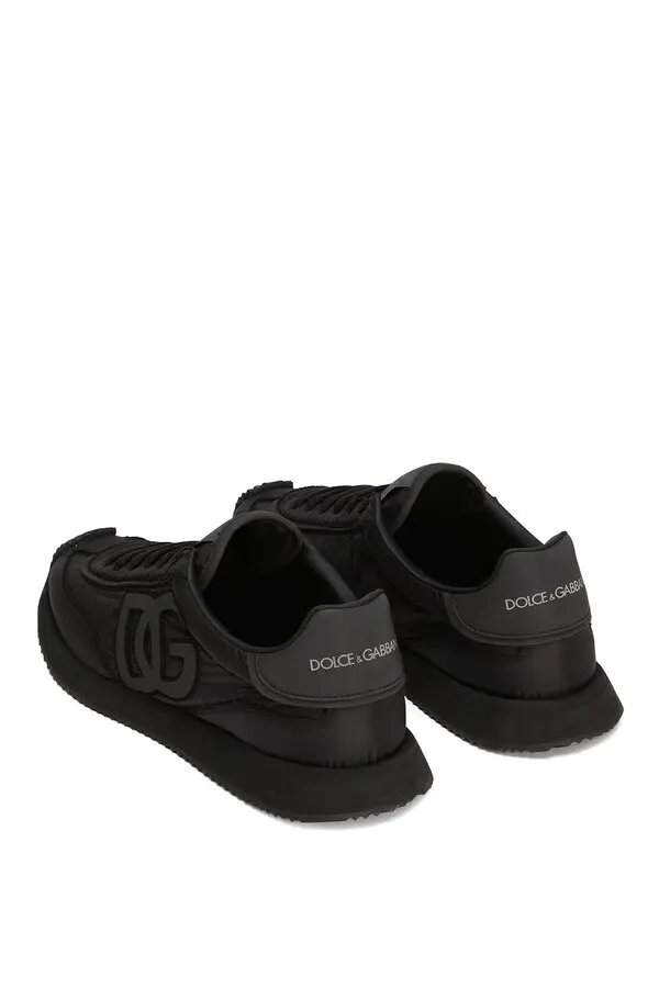 Dolce & Gabbana Logo Detail Low-top Sneakers - Black