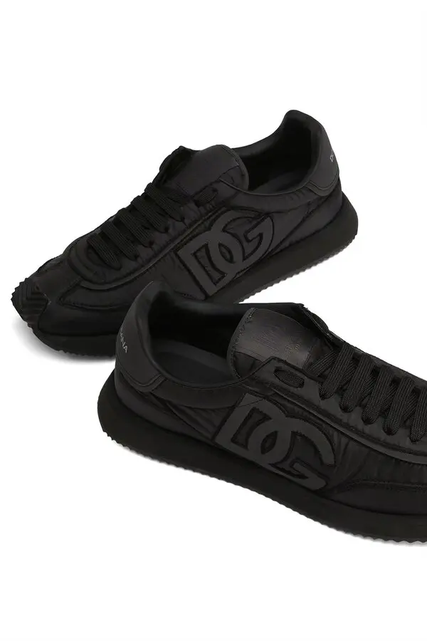 Dolce & Gabbana Logo Detail Low-top Sneakers - Black