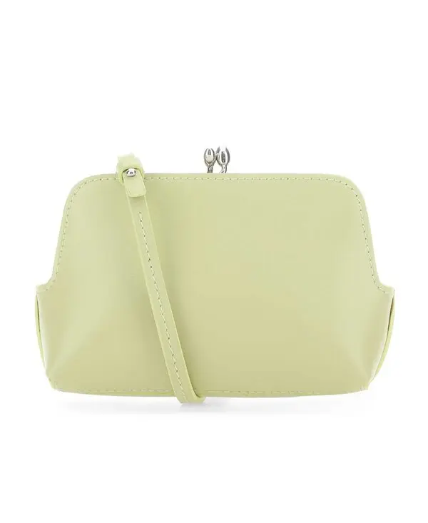 JIL SANDER Goji Logo Printed Micro Crossbody Bag - Nude