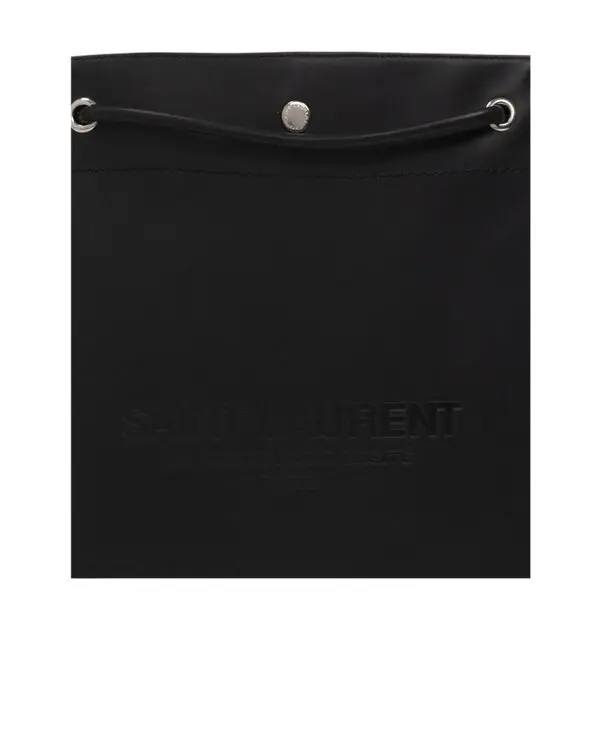 Saint Laurent Universite Flat Crossbody Bag - Black