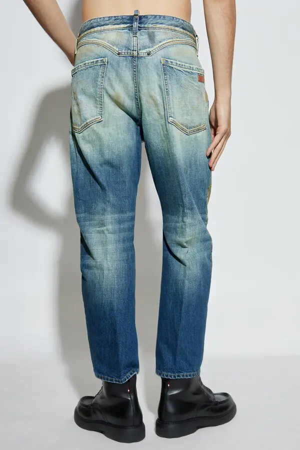 Dsquared2 Big Brother" Medium Rusty Nail Wash Jeans
