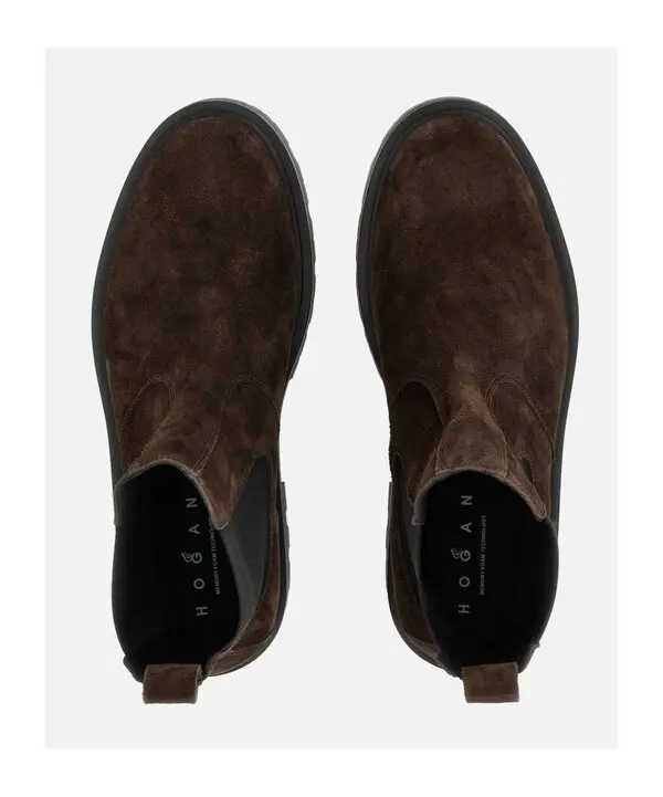 Hogan H673 Round-toe Chelsea Boots