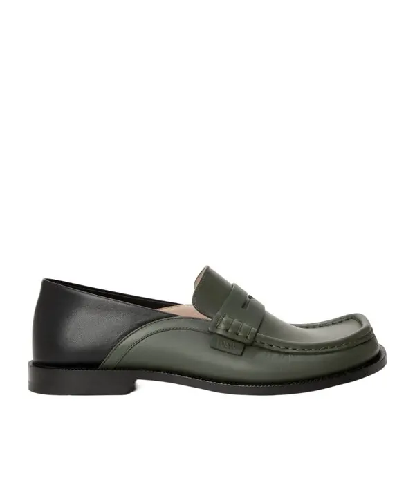 Loewe Campo Loafers - Black