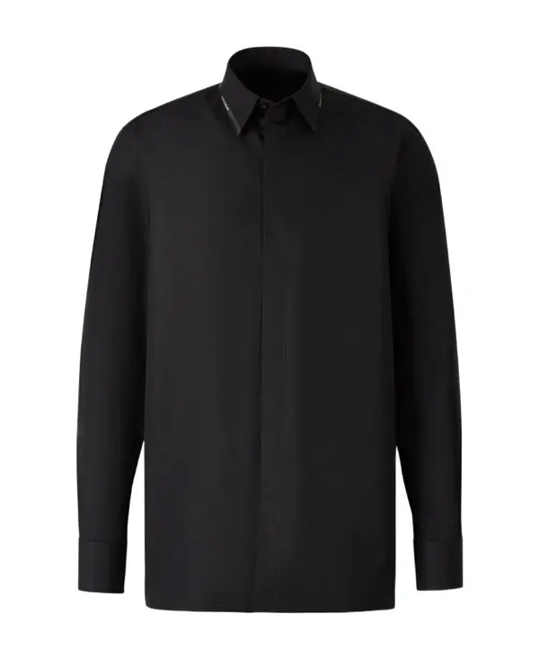 Givenchy Logo Detailed Collared Shirt