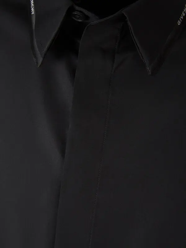 Givenchy Logo Detailed Collared Shirt