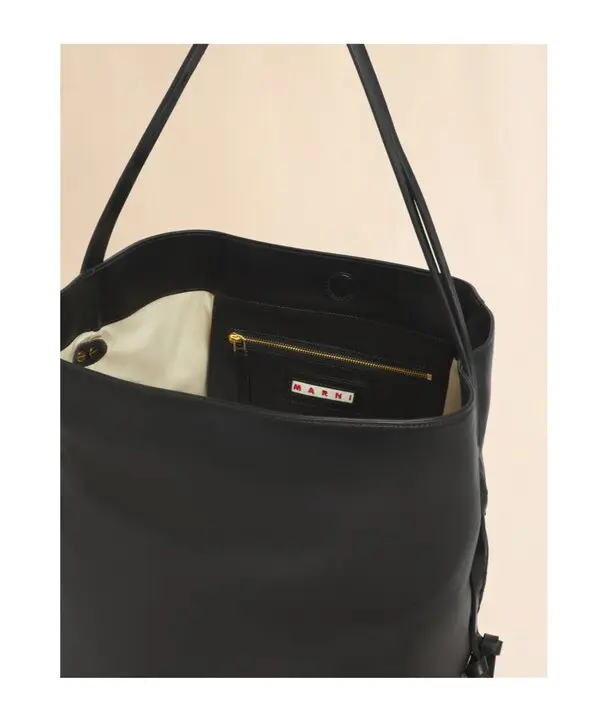 Marni Leather Pod 2.0 Large Hobo Bag