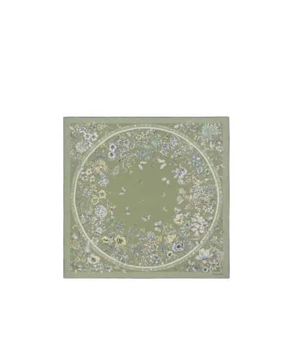 Dior Châle Astral Flowers - Gray