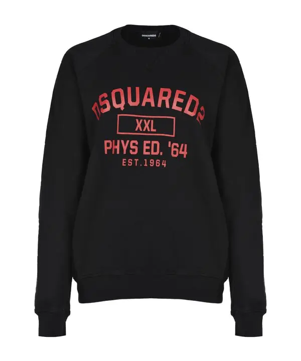 Dsquared2 Crewneck Logo Print Sweatshirt