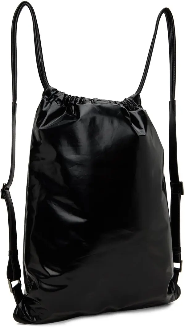 Valentino Garavani Vltn Logo Print Drawstring Backpack