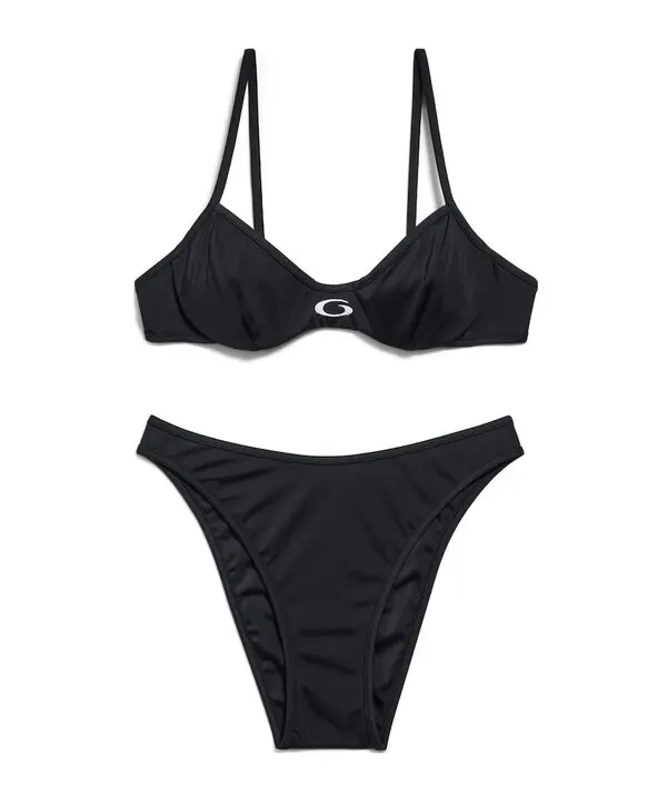 Balenciaga Sporty Bikini Set - Black