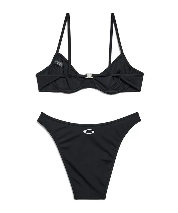 Balenciaga Sporty Bikini Set - Black
