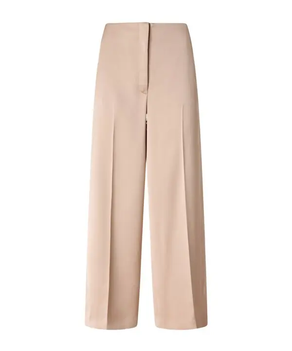 Pinko High Waist Palazzo Trousers - Nude