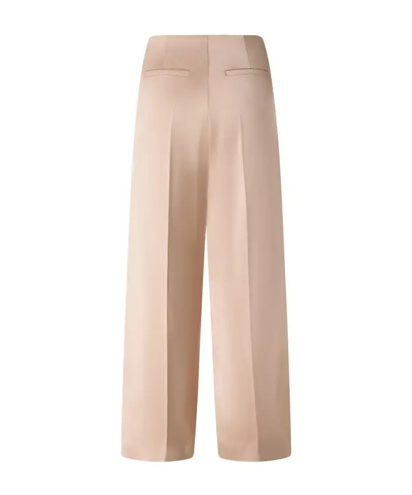 Pinko High Waist Palazzo Trousers - Nude