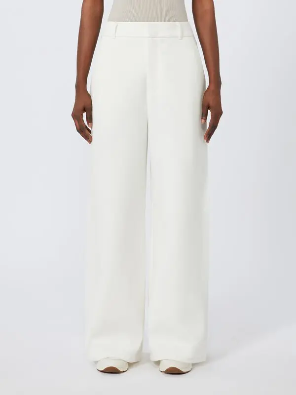 Max Mara Merlot Wide-leg Pants - White