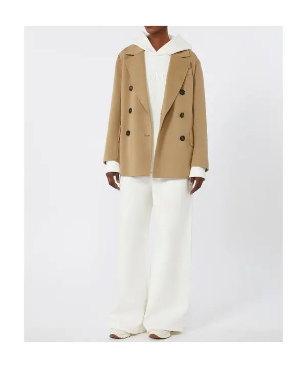 Max Mara Merlot Wide Leg Trousers