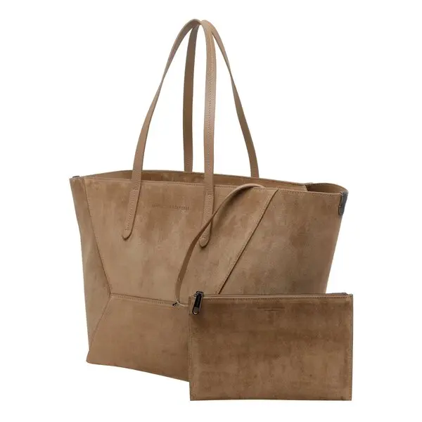 Brunello Cucinelli Duo Tote Bag - Brown