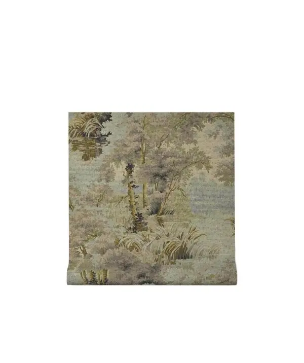 Gucci Glade Print Wallpaper - Gray