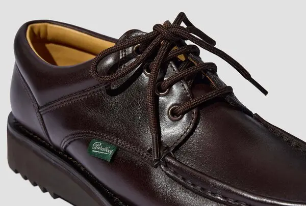 Paraboot Round Toe Lug Sole Shoes