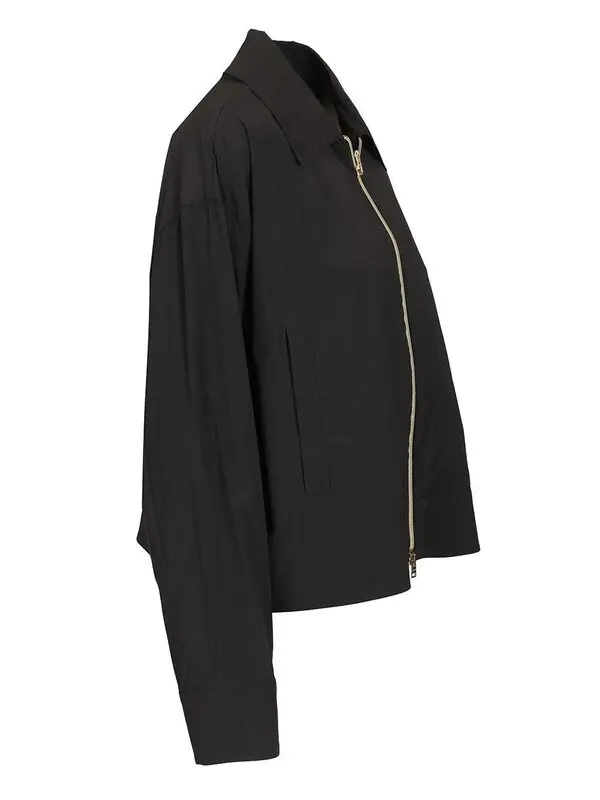 Herno Zip-up Collared Jacket - Black