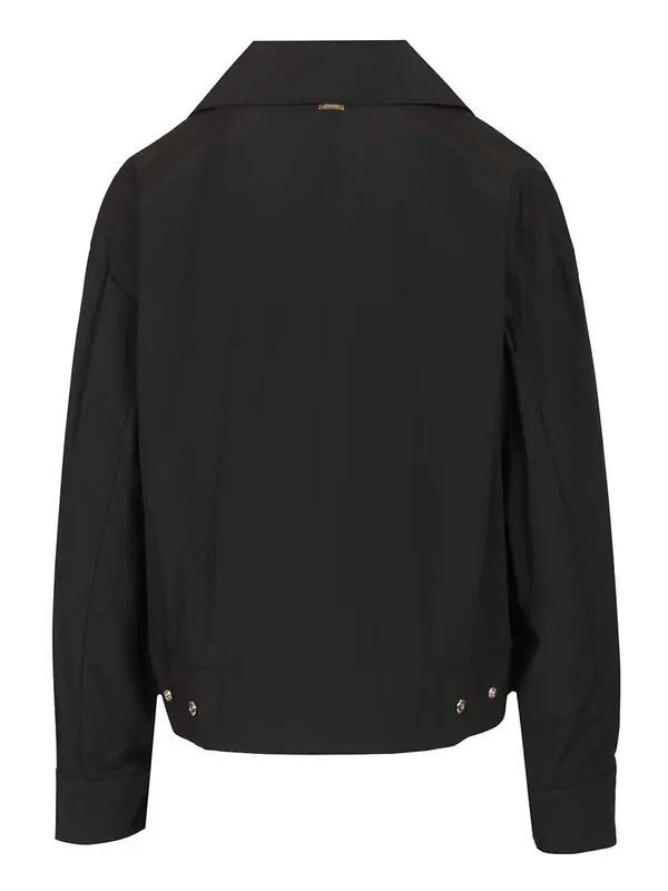 Herno Zip-up Collared Jacket - Black